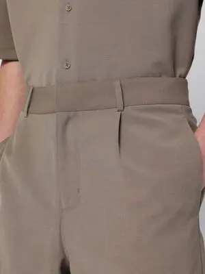 ENTIRE STUDIOS Wool Blend Tailored Shorts