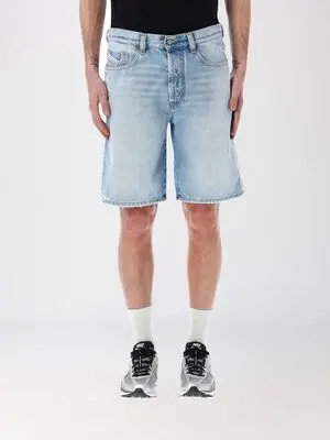 DIESEL® Denim Cotton Shorts - Blue