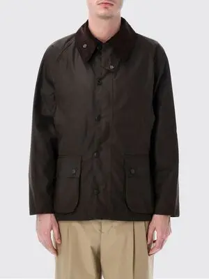 Barbour Bedale Waxed Cotton Jacket - Olive