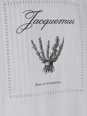 Jacquemus Cotton Casual Shirt With Logo Print