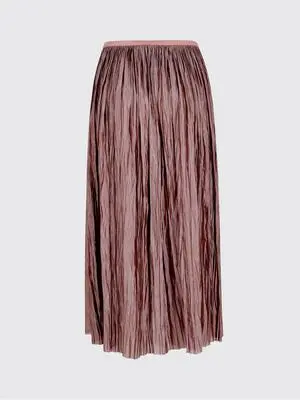 ROBERTO COLLINA Pleated Polyester Midi Skirt