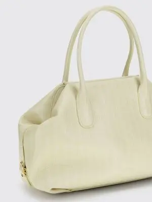 THEMOIRE Talia Trunk Small Vegan Leather Bag