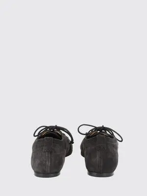 Isabel Marant Étoile Leyza Perforated Suede Ballet Flats - Black