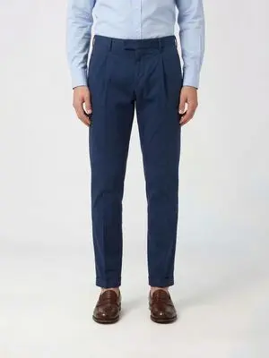 PT TORINO Stretch Cotton Chino Trousers - Blue
