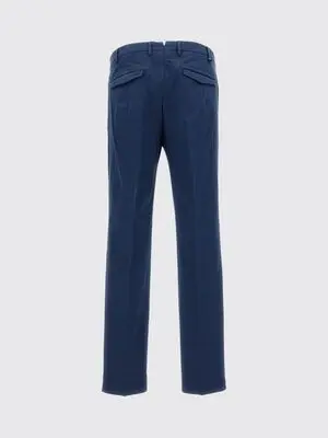 PT TORINO Stretch Cotton Chino Trousers - Blue