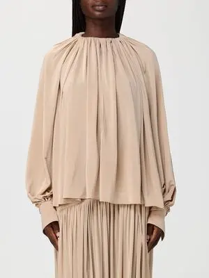 FERRAGAMO Stretch Viscose Blouse - Beige