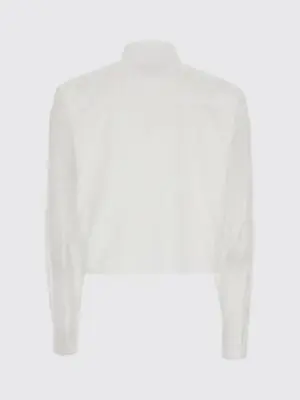 MSGM Cropped Shirt With Emblem