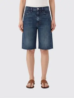 MOTHER High-waisted Knee-length Denim Shorts With Five-pocket Design