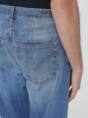 DONDUP Cotton Denim Straight Jeans