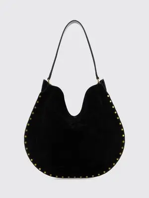 Isabel Marant Étoile Studded Shoulder Bag - Black