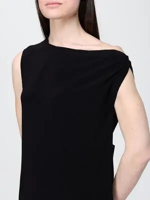 Norma Kamali Asymmetric Jersey Top