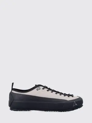 ROA Tuff Cotton Canvas And Rubber Sneakers - Sand