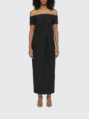 Magda Butrym Wool And Silk Blend Maxi Dress