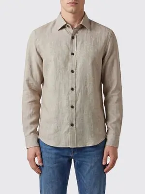 Zegna Shirt Jacket In Linen, Wool, Silk And Cashmere - Grey