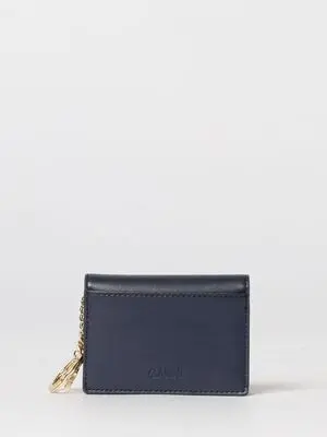 GANNI Recycled Leather Wallet With Teddy Print