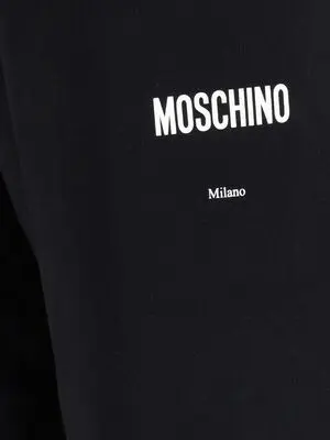 Moschino Cotton Jogging Trousers With Logo