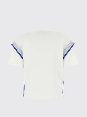 Loewe Cotton Blend T-shirts With Striped Trims