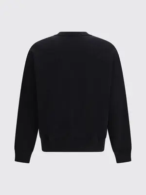 Moschino Cotton Crewneck Sweatshirt With Logo - Black