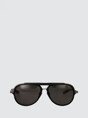 Dita Vintage Design Rectangular Metal Aviator Sunglasses