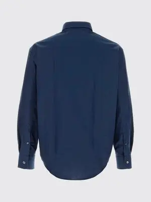 AMI Paris Cotton Shirt With Embroidered Monogram