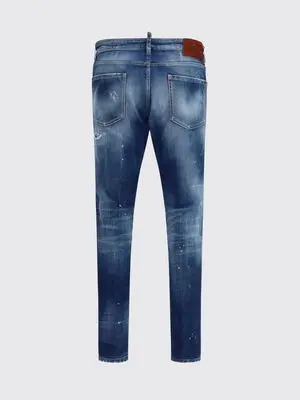 Dsquared2 Distressed Slim Fit Denim Jeans