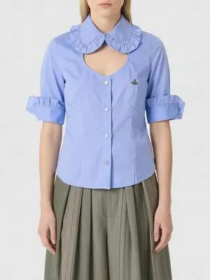 VIVIENNE WESTWOOD Cotton Shirt - Blue