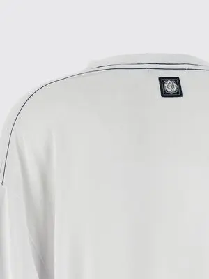 Jacquemus Long-sleeved Cotton T-shirt With Back Logo