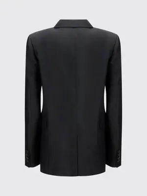 Khaite Double-breasted Wool Blazer With Peak Lapels And Flap Pockets