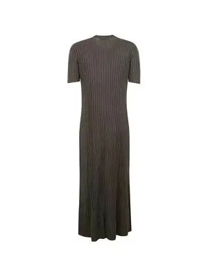 LISA YANG Ribbed Knit Maxi Dress