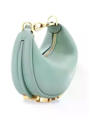 Fendi Fendigraphy Bag Leather Nano Hobo Bag