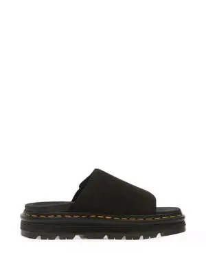 Dr. Martens Zebzag Touch-strap Contrast-stitch Slides