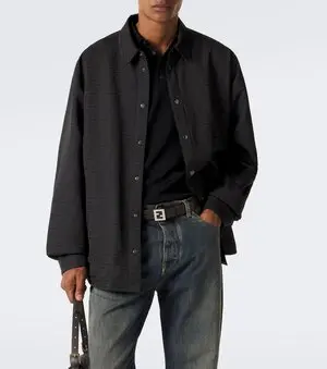 Fendi Ff Zucca Jacquard Overshirt
