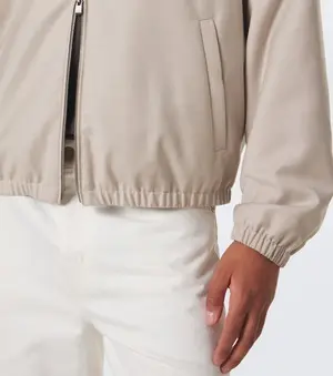 Agnona Hooded Wool Jacket