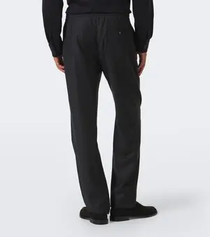 Agnona Virgin Wool Slim Pants