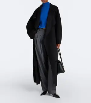 THE FRANKIE SHOP Eve Wool Turtleneck Sweater
