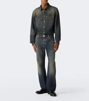 Fendi Faded Denim Shirt