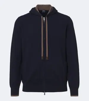 Fedeli Cashmere Zip-up Hoodie