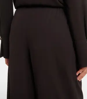 Agnona Jersey Wide-leg Pants