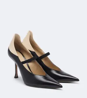 Fendi Leather Pumps - Black