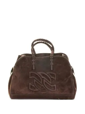 Casadei Park Avenue Leather Tote Bag