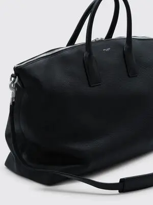 Saint Laurent Grained Leather Duffle Bag