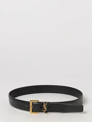 Saint Laurent Monogram Belt - Black
