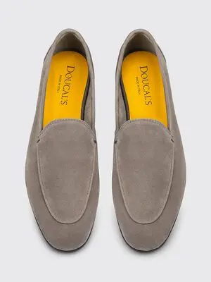 DOUCAL'S Suede Loafers - Grey