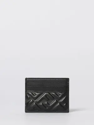 Fendi Ff Baguette Lambskin Card Holder