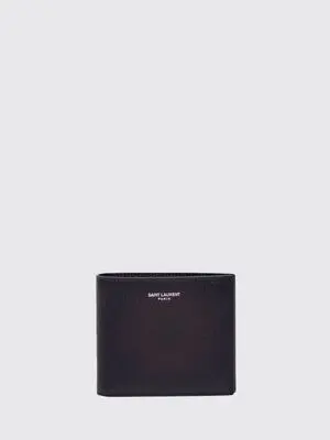 Saint Laurent East/west Wallet - Black
