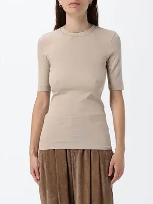 Brunello Cucinelli Short Sleeve T-shirts For Women