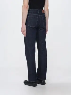 Fendi Slim Fit Jeans With Ff Monogram Detail