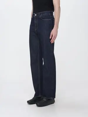 Fendi Slim Fit Jeans With Ff Monogram Detail