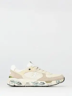 Premiata Premiata Mase Suede And Canvas Sneakers Hazel
