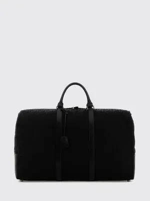 Fendi Large Ff Nylon Duffle Bag - Black